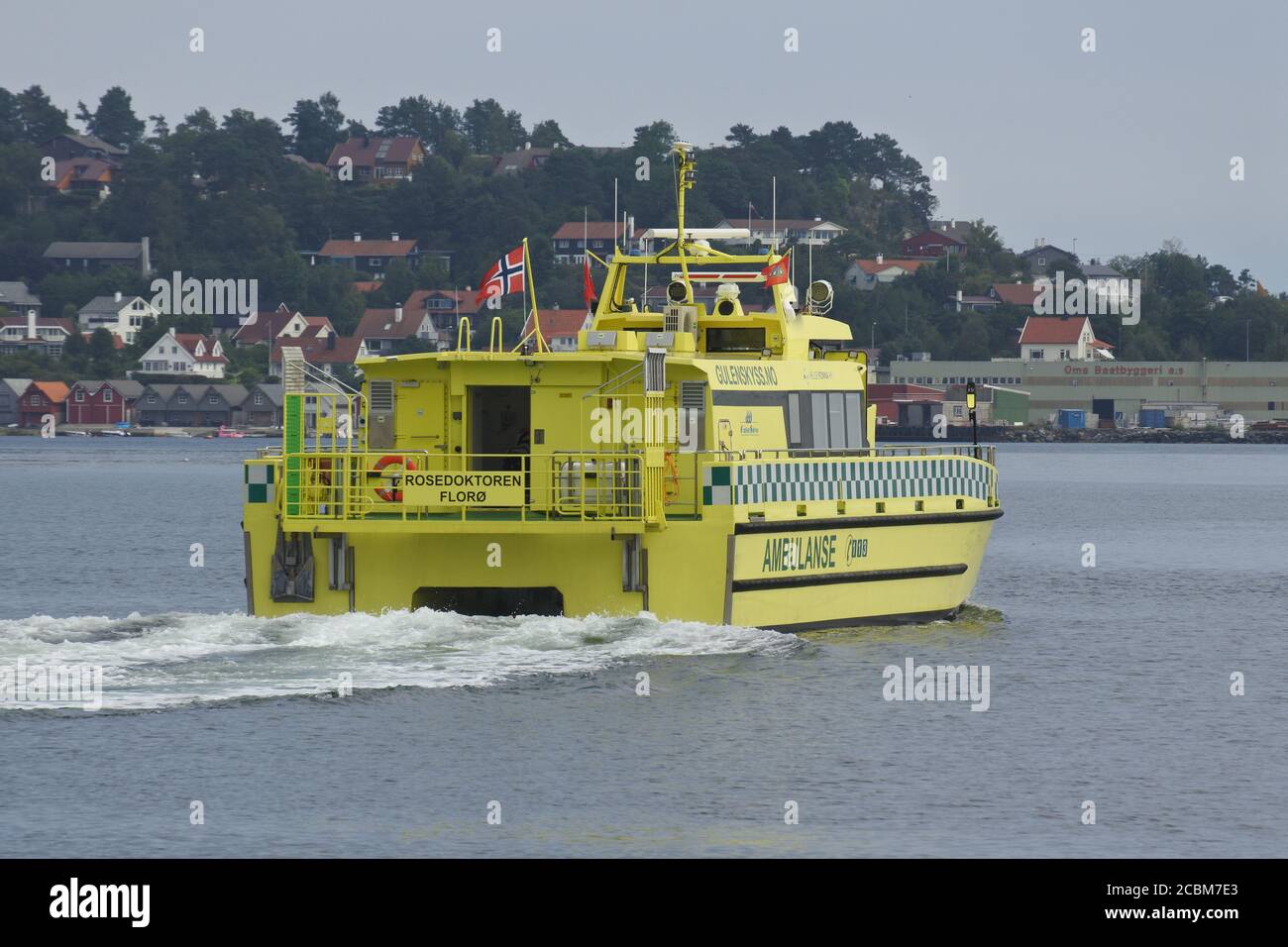 Sea Water Ambulance / mobile doctor / Norway, Norge Stock Photo - Alamy