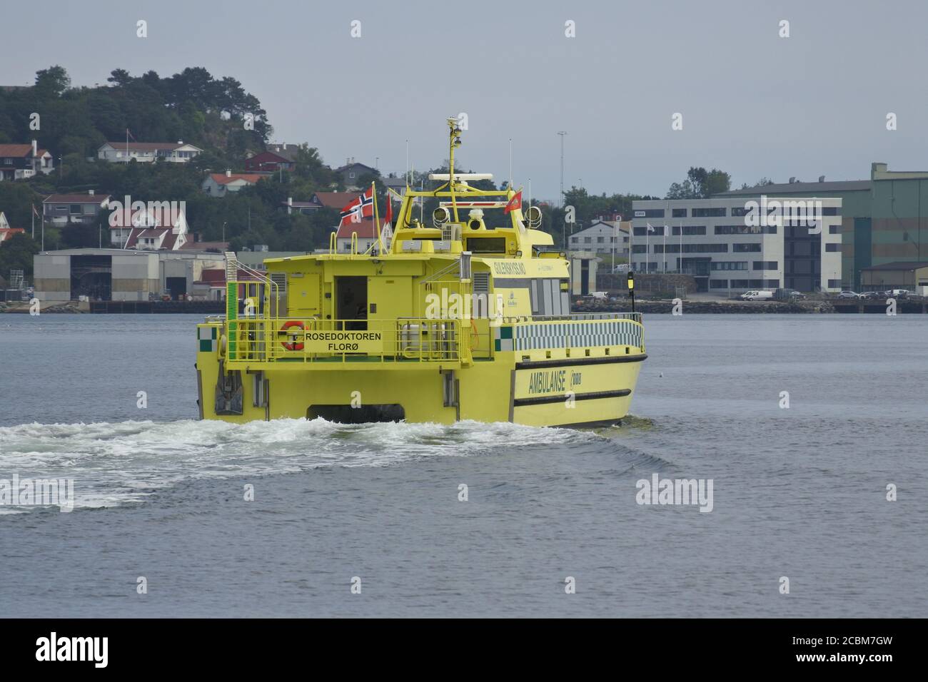 Sea Water Ambulance / mobile doctor / Norway, Norge Stock Photo - Alamy