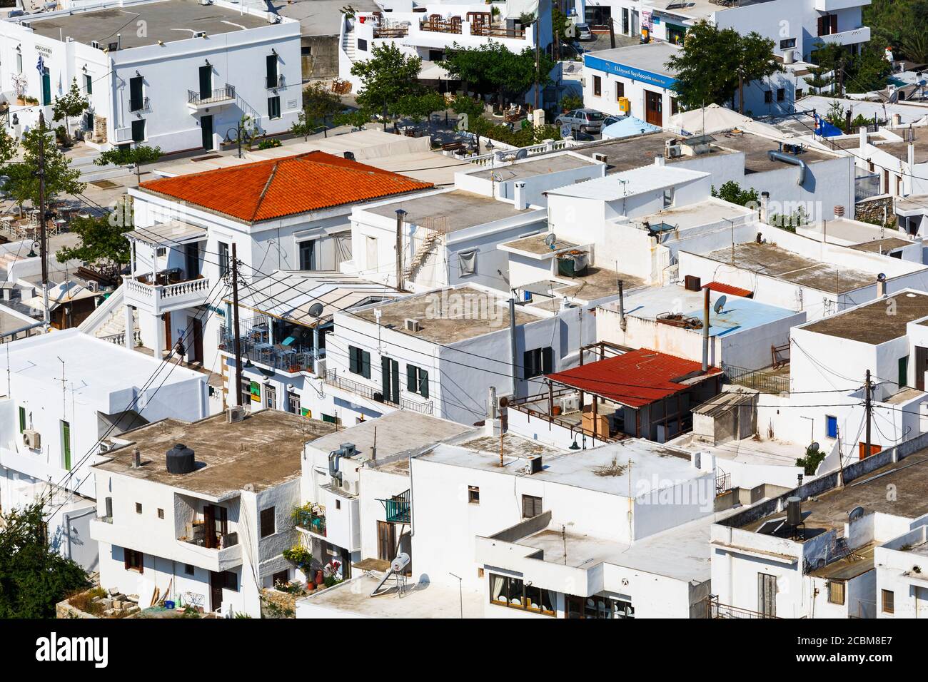 Chora village from above hi-res stock photography and images - Alamy