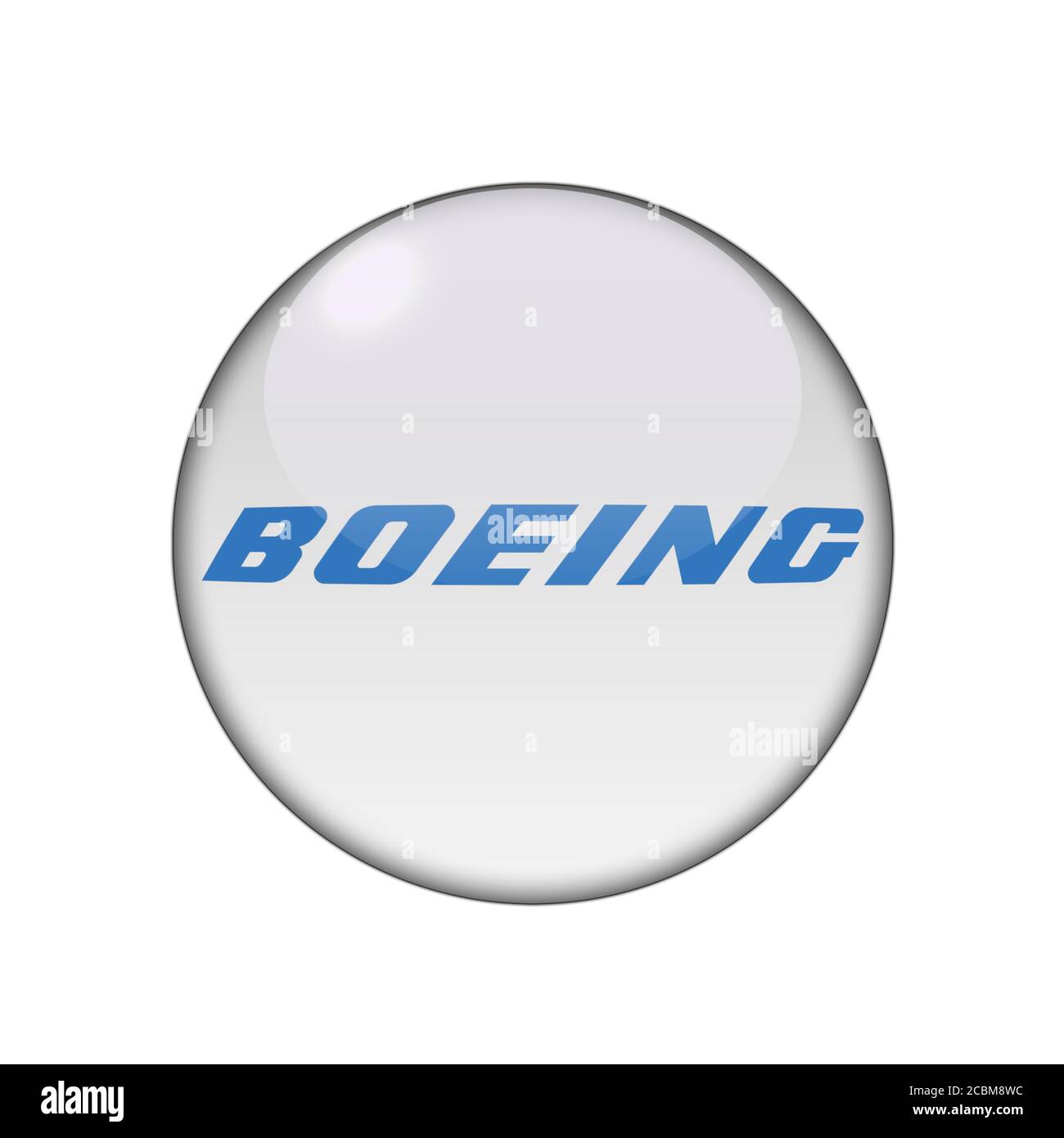 Boeing icon logo hi-res stock photography and images - Alamy