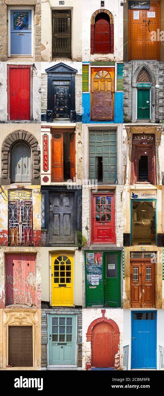 Make your own building collage hi-res stock photography and images - Alamy