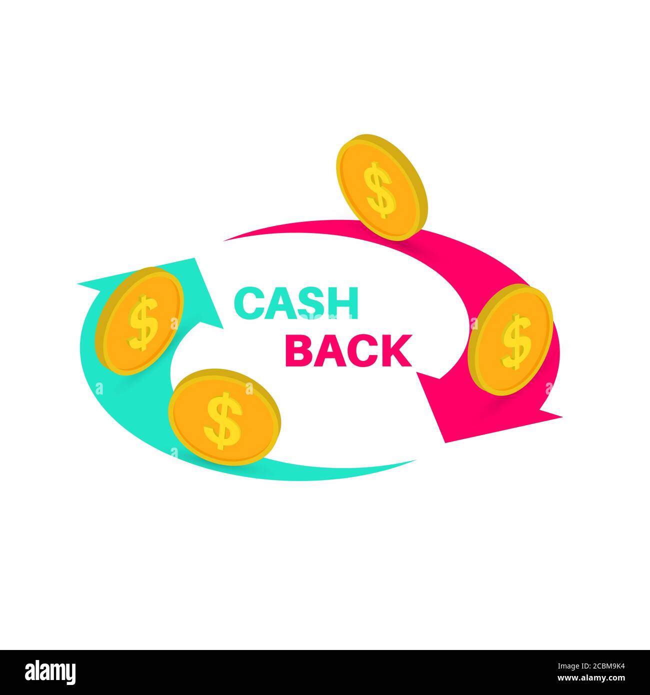 Sign cash back. Banner. A bonus upon purchase. Incentive action ...