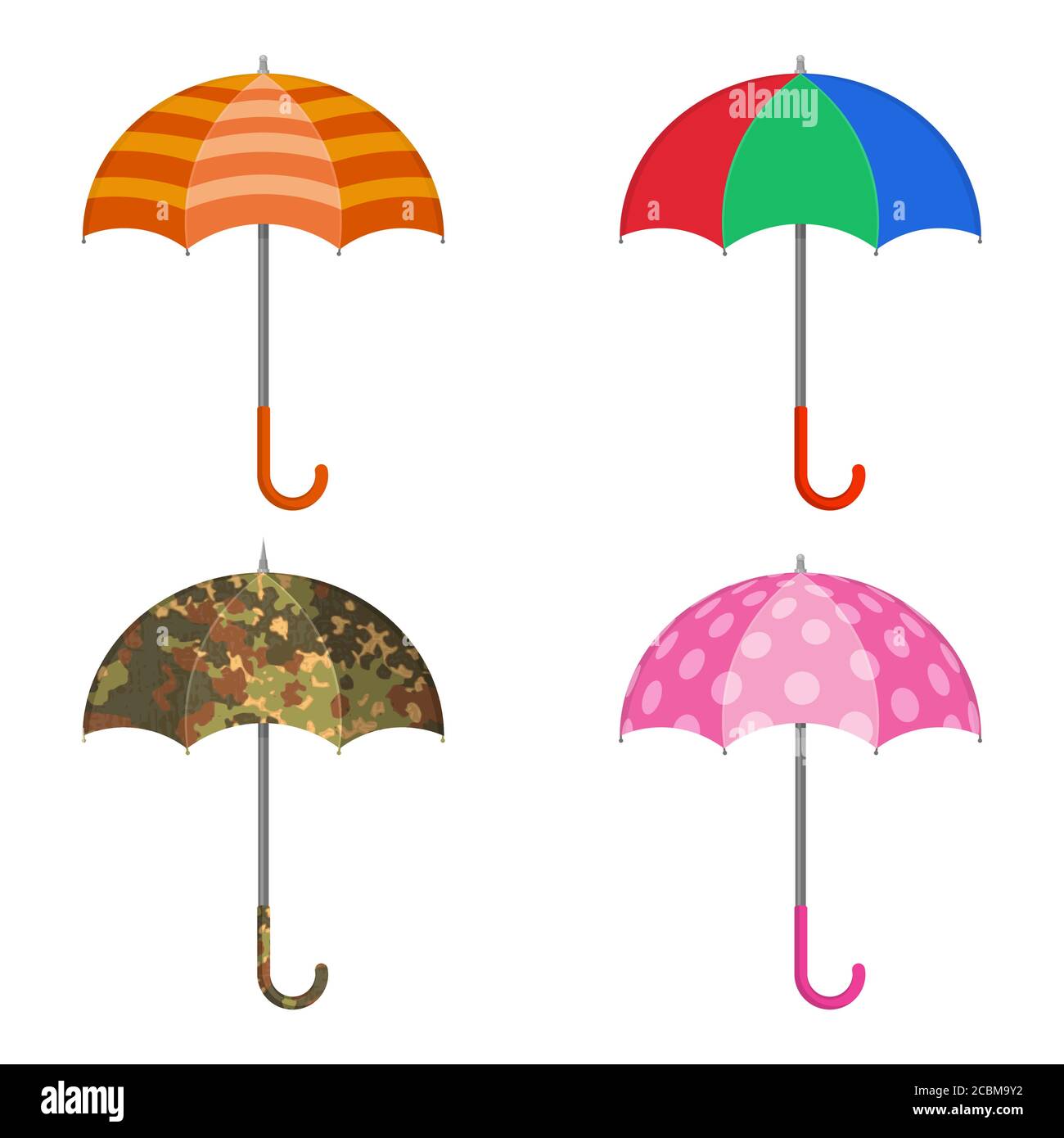 Woman on multi colored Stock Vector Images - Alamy