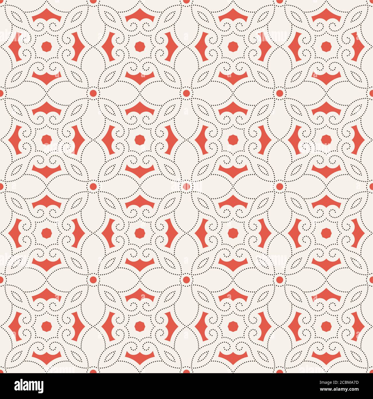 Vector seamless pattern. Modern stylish texture. Regularly repeating ...