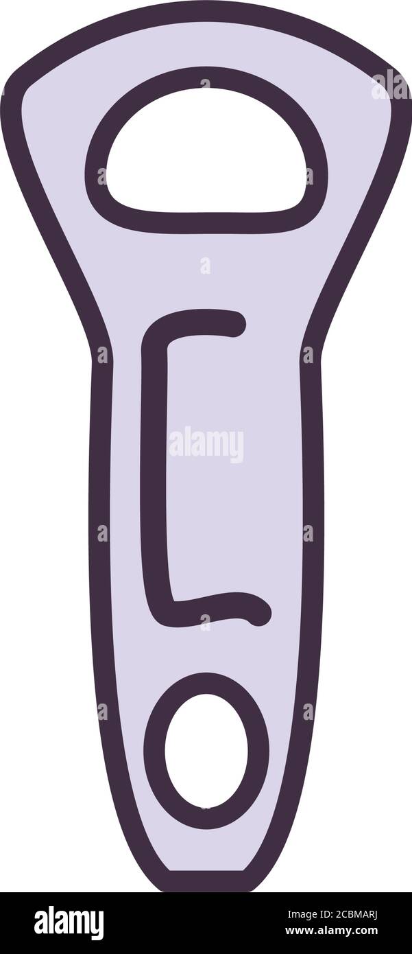 Beer opener line and fill style icon design, Pub alcohol bar brewery ...