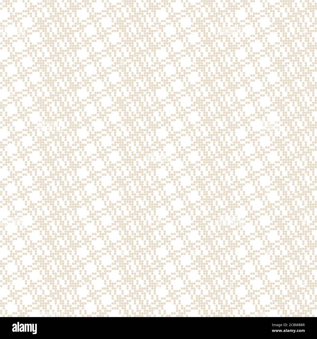 Vector Seamless Pattern Abstract Small Dotted Textured Background Modern Minimal Texture With