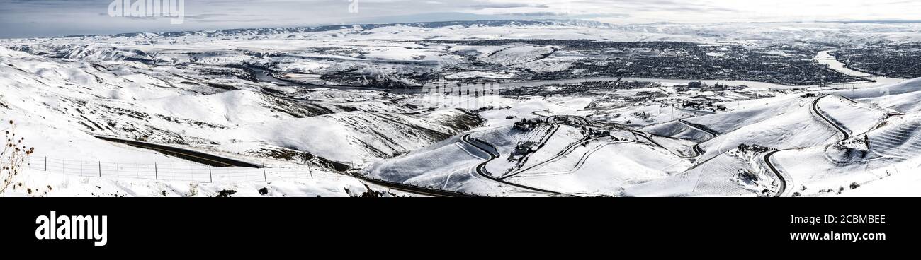 Lewiston and Clarkston Valley, USA Stock Photo - Alamy