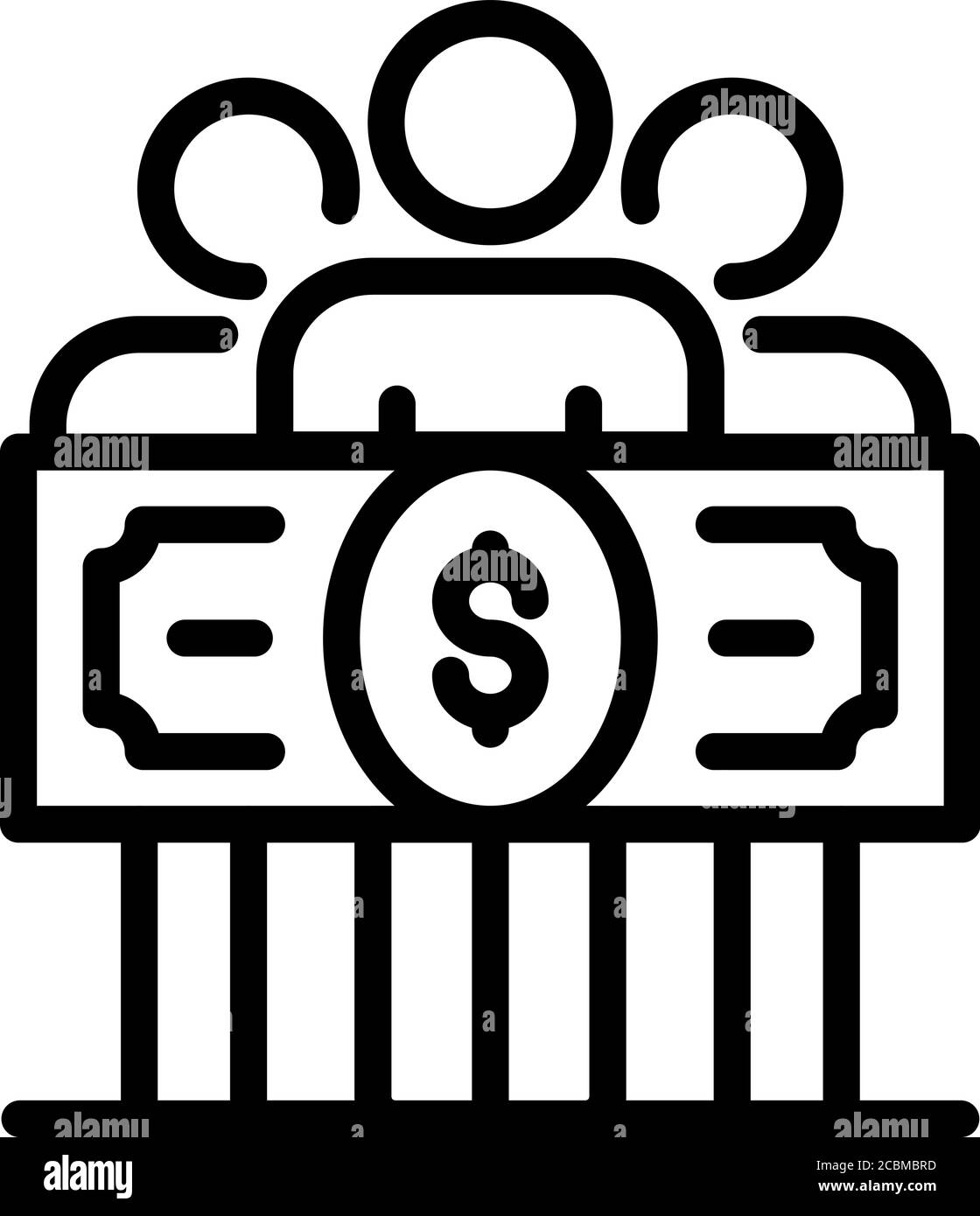 Group money allowance icon, outline style Stock Vector Image & Art - Alamy
