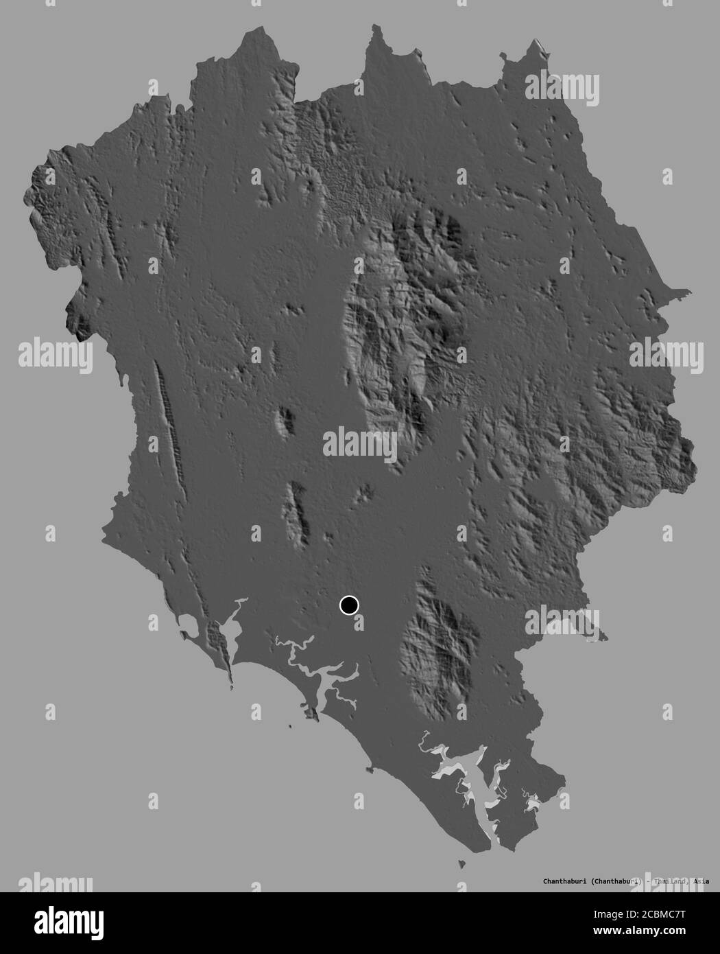 Chanthaburi Thailand Map High Resolution Stock Photography and Images ...