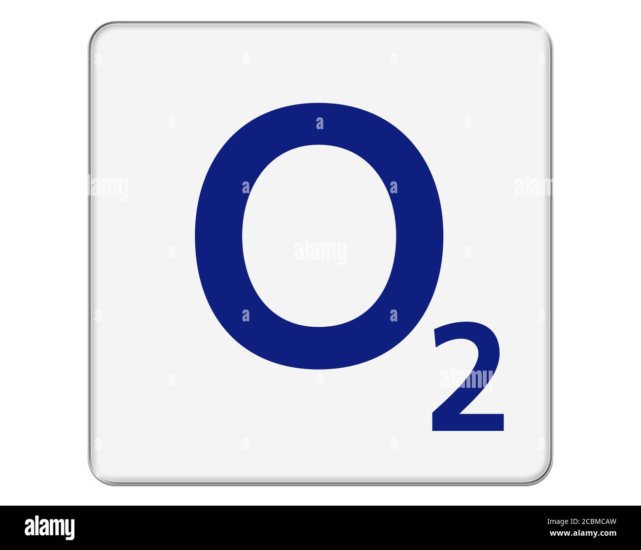 O2 company logo hi-res stock photography and images - Alamy