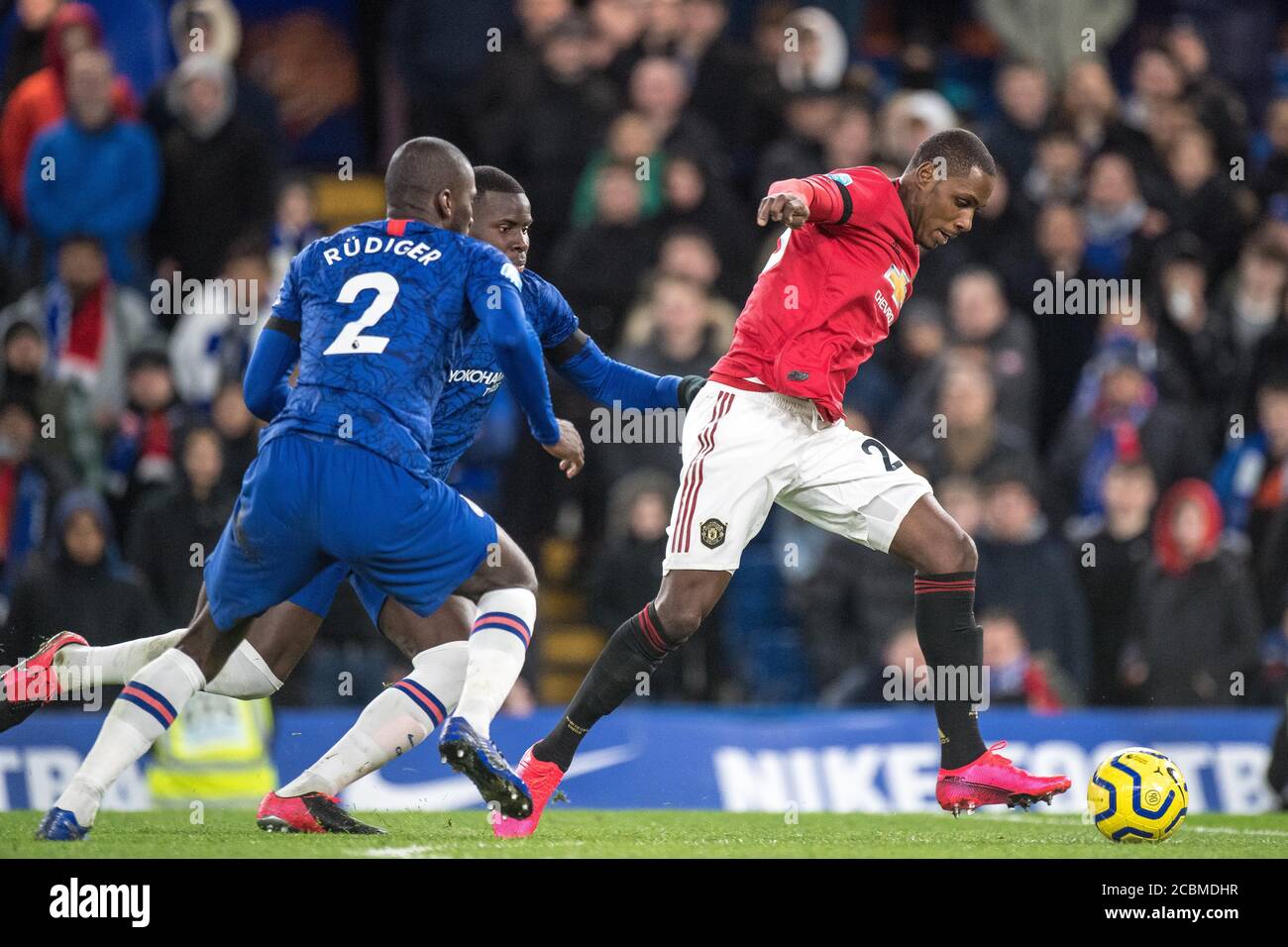 Premier League match between Chelsea FC and Manchester United at ...