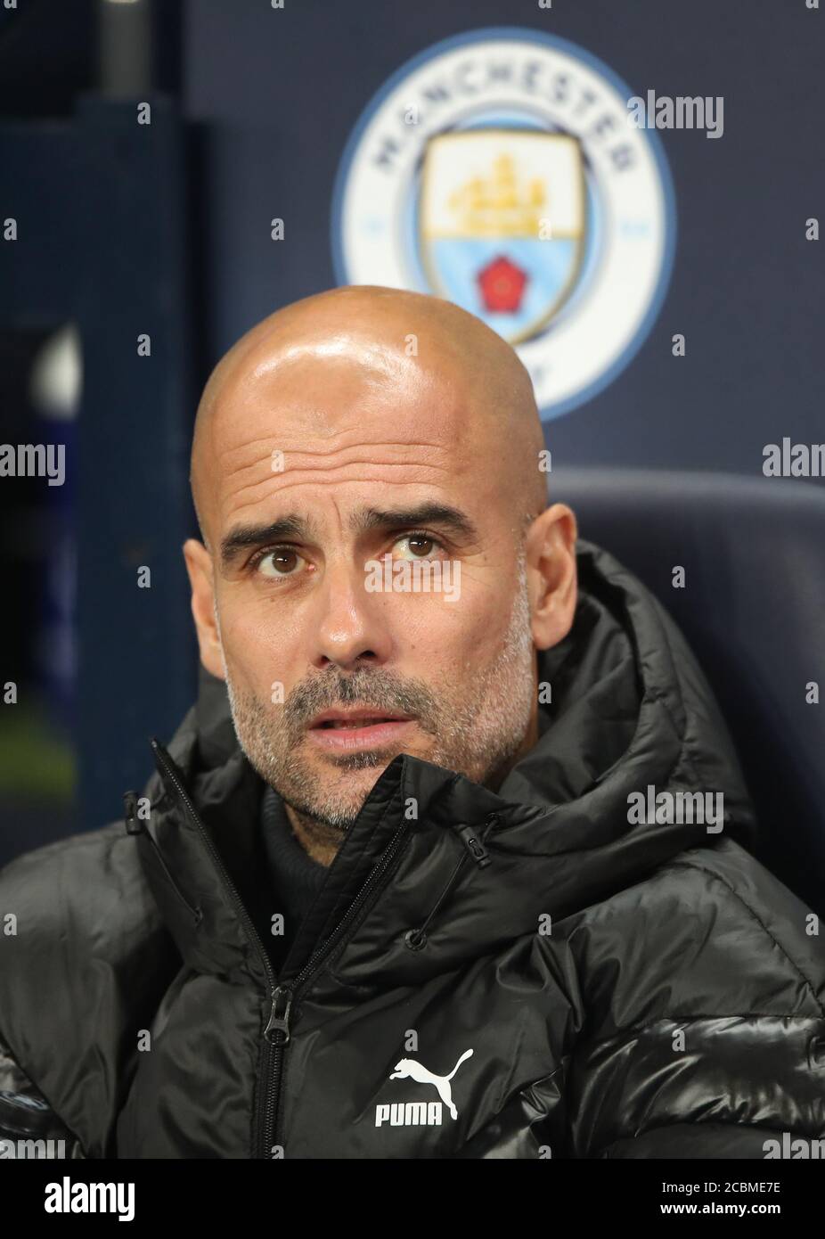 Pep guardiola man city headshot hi-res stock photography and images - Alamy