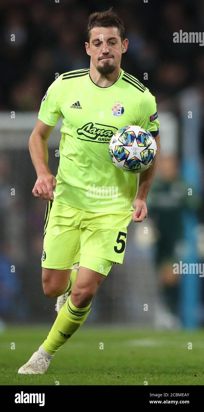 Dinamo Zagreb's Arijan Ademi during the UEFA Champions League match at ...