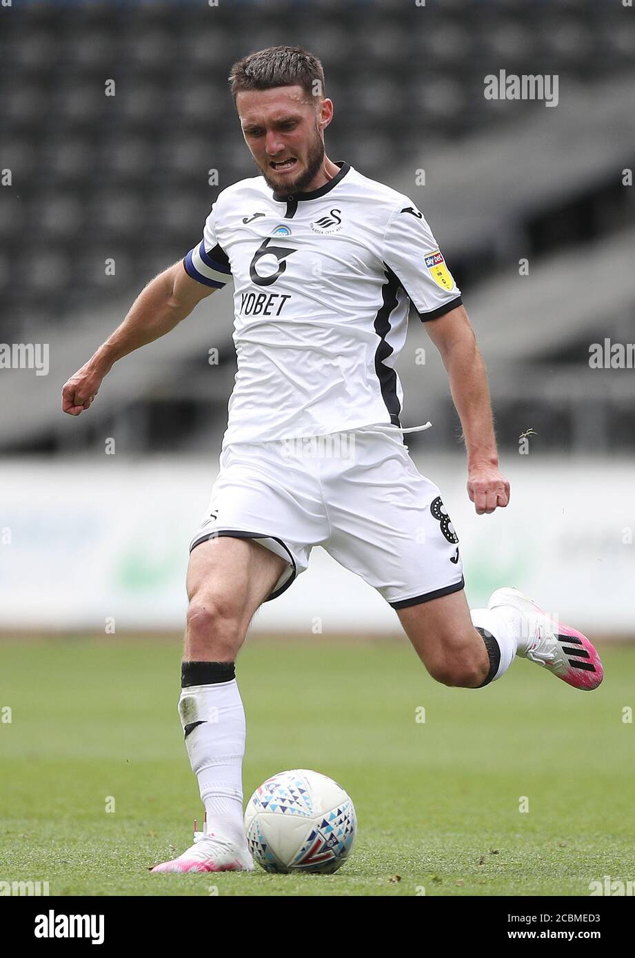 Swansea City's Matt Grimes during the Sky Bet Championship match at the ...