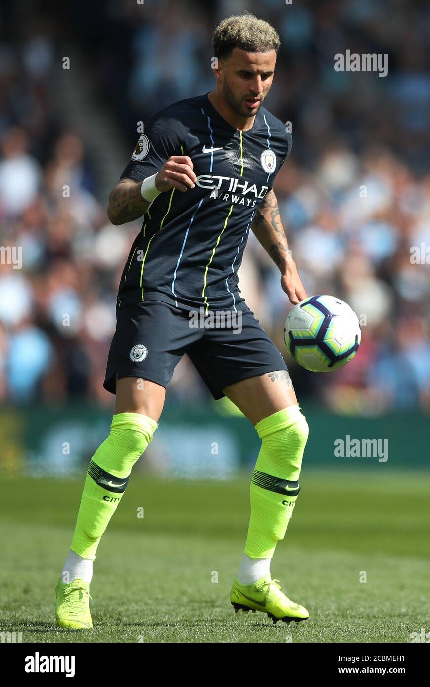 Manchester City's Kyle Walker during the Premier League match at the ...