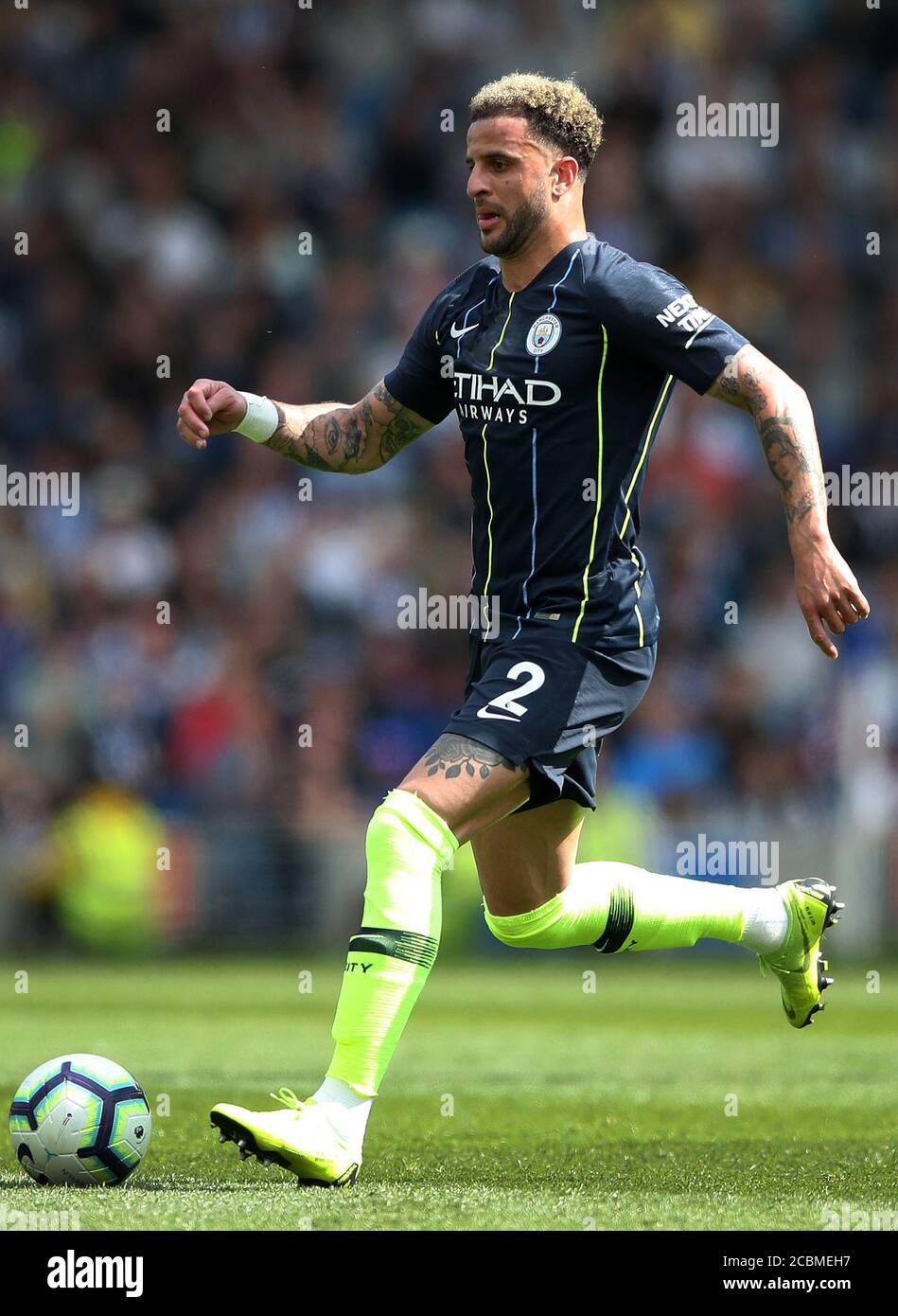 Manchester City's Kyle Walker during the Premier League match at the ...