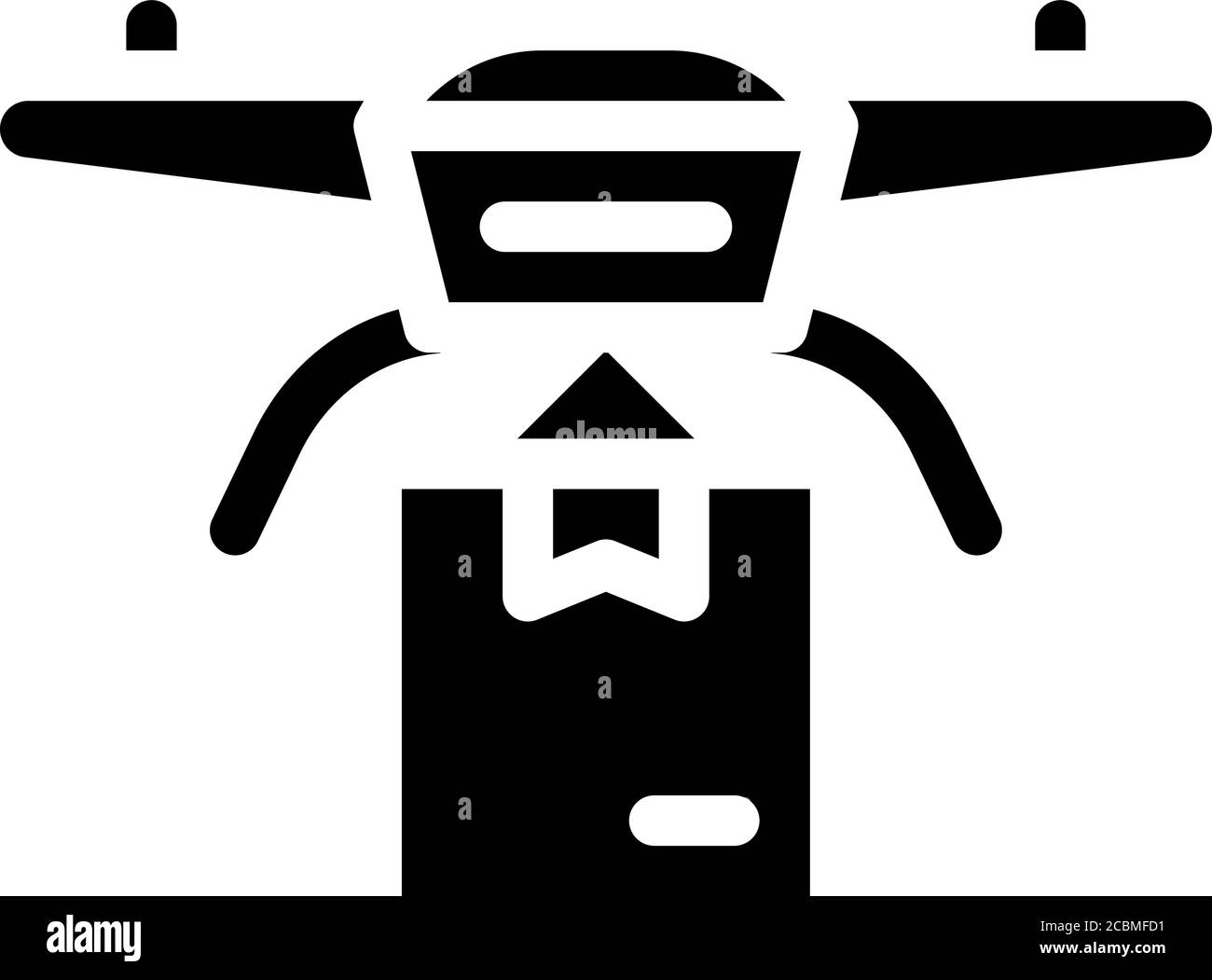 Container loading glyph icon Cut Out Stock Images & Pictures - Alamy