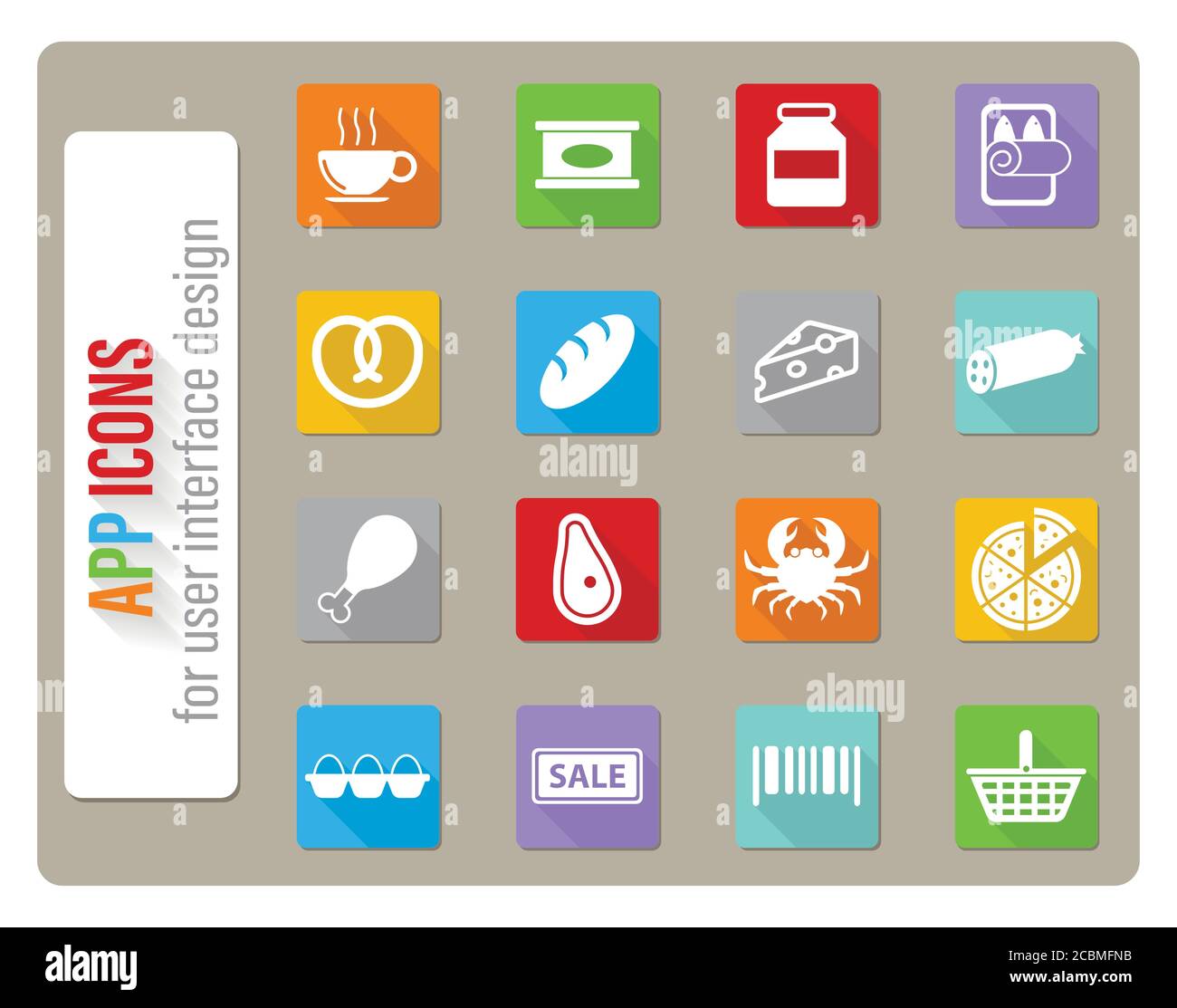 Simply food store Stock Vector Images - Alamy