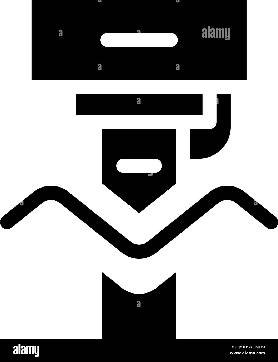 Stamping press Stock Vector Images - Alamy