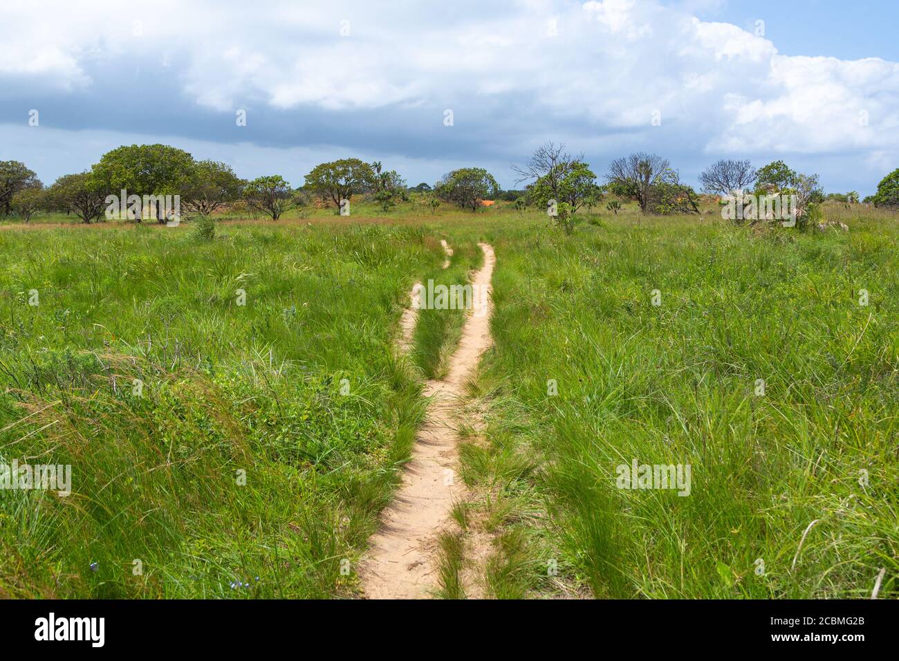 The way into the Red Desert, close to Port Edward, KwaZulu-Natal Stock ...