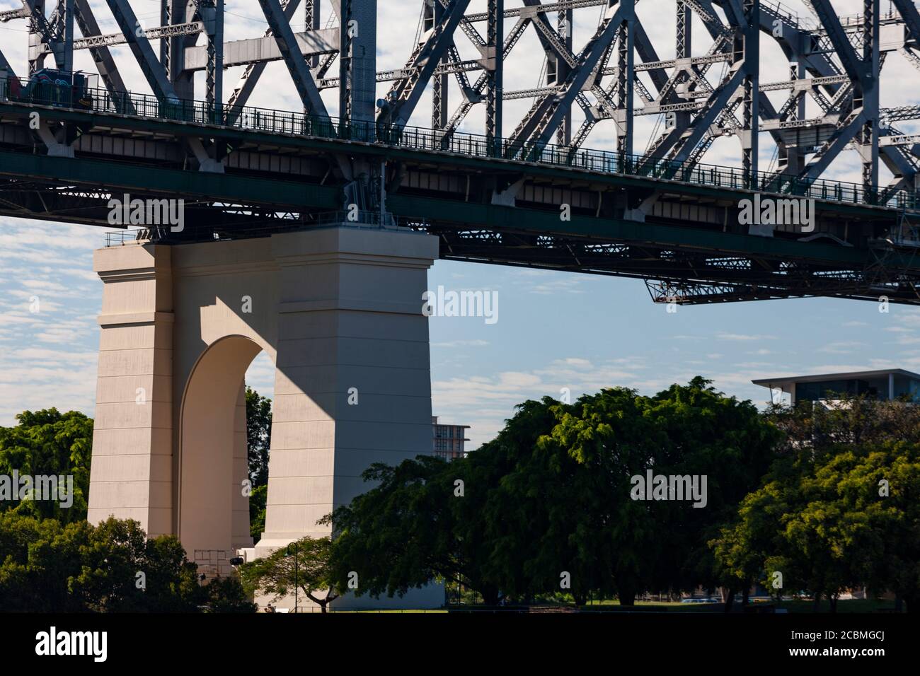 The famous Brisbane city bridge Stock Photo - Alamy