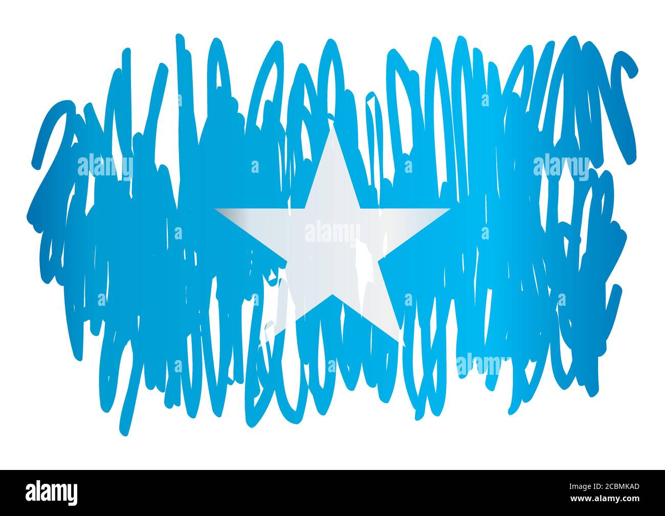 Flag of Somalia, Federal Republic of Somalia. Template for award design ...