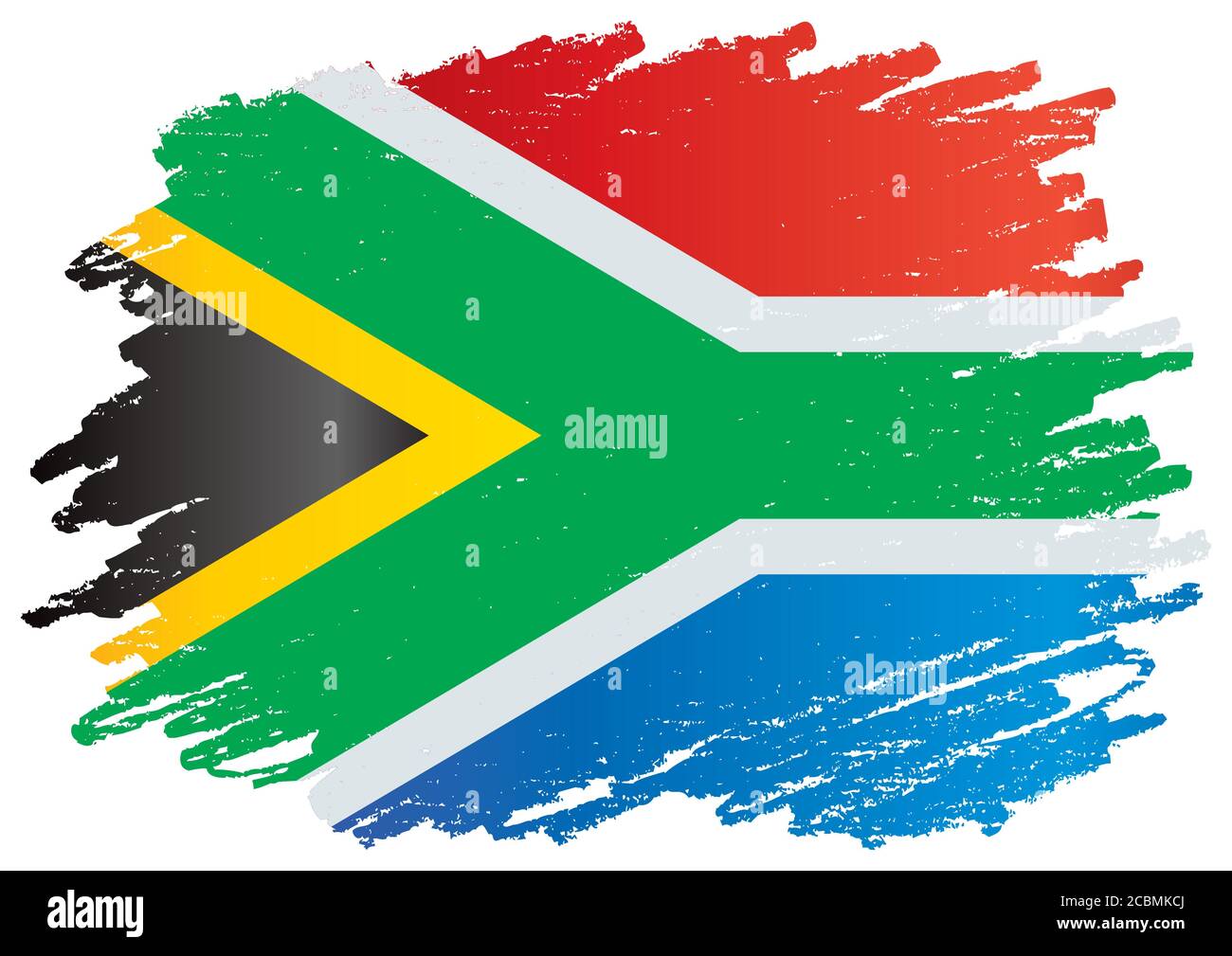 Flag of South Africa, Republic of South Africa. Template for award ...