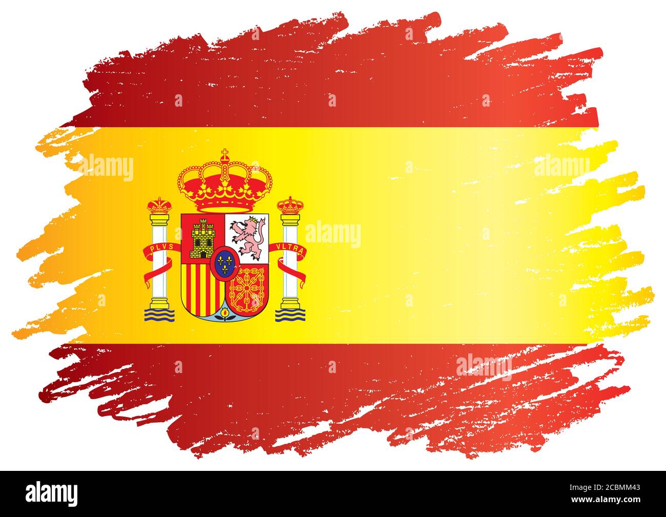 Flag of Spain, Kingdom of Spain. Template for award design, an official ...