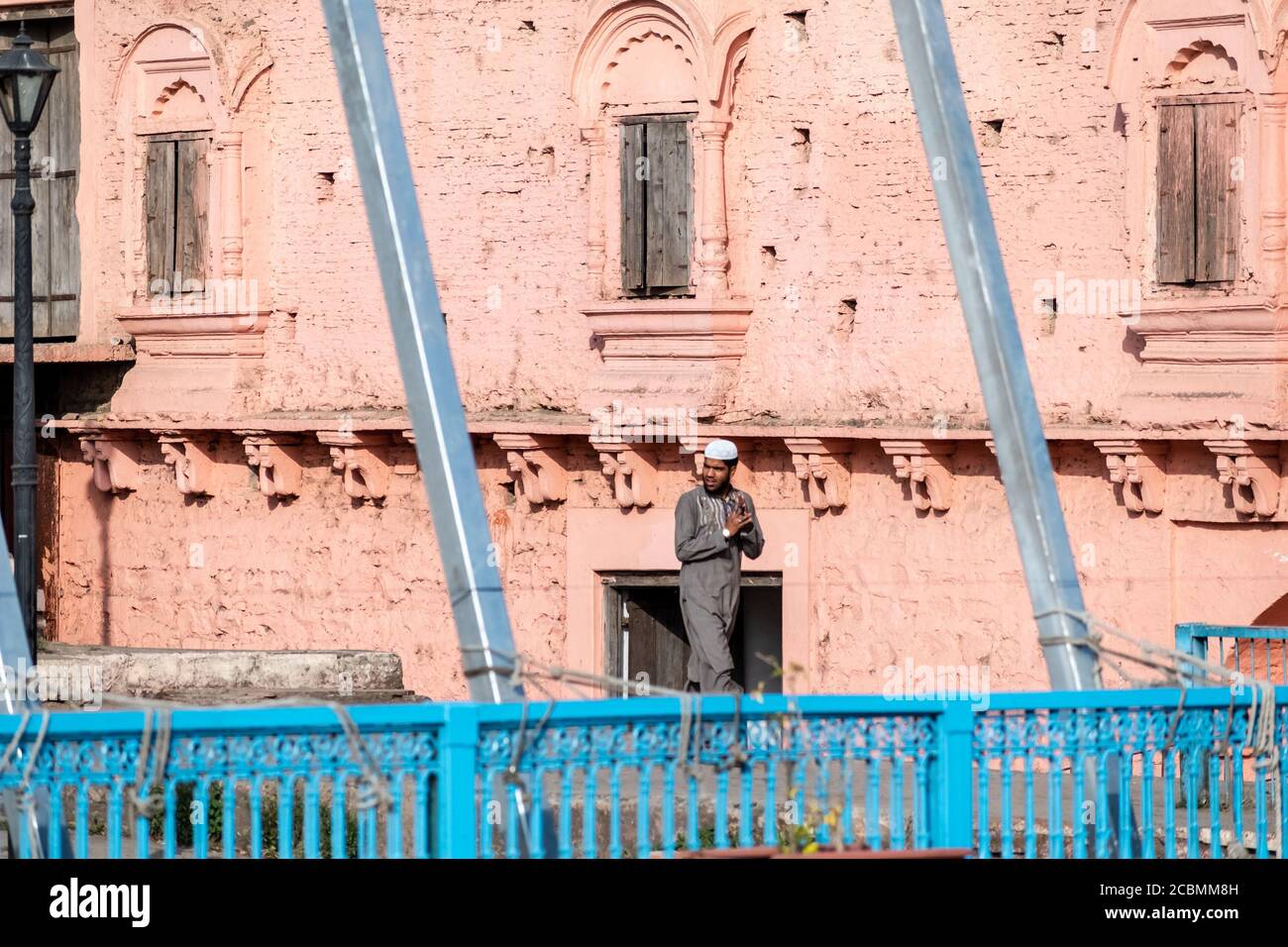 Bhopal, Madhya Pradesh,India - March 2019: The exterior facade with ...
