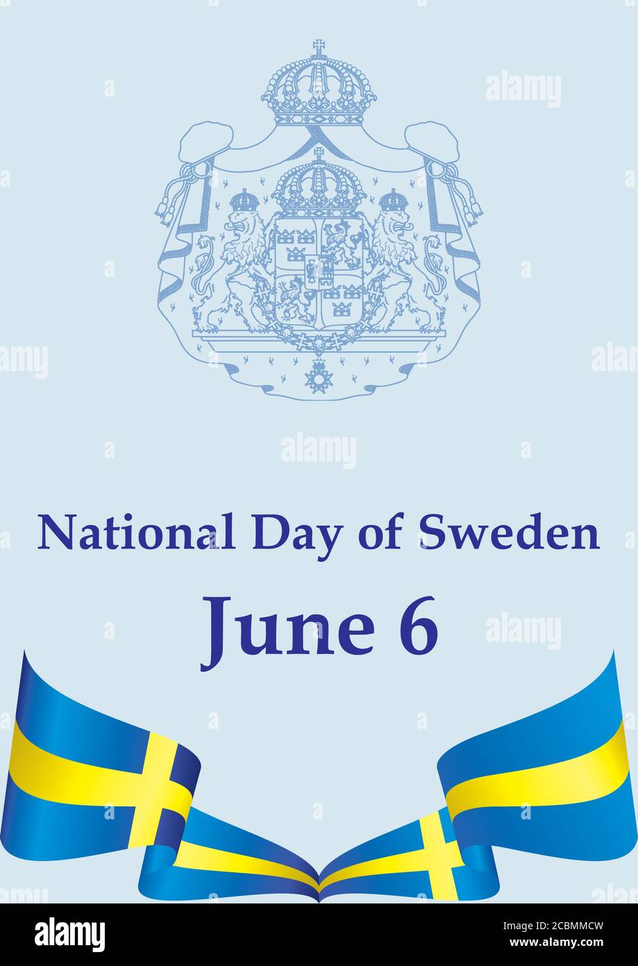 Flag of Sweden, June 6, National Day of Sweden, Kingdom of Sweden ...