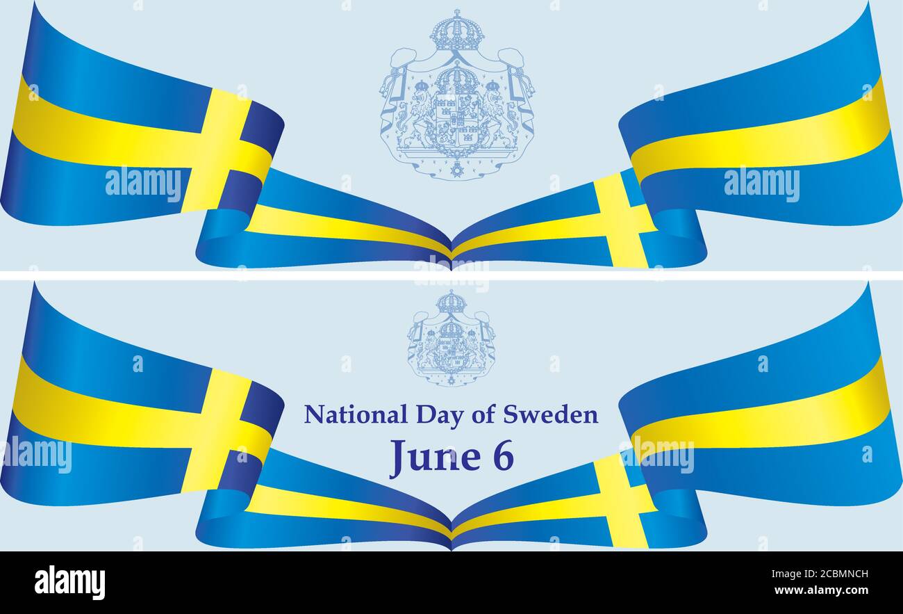 Flag of Sweden, June 6, National Day of Sweden, Kingdom of Sweden ...