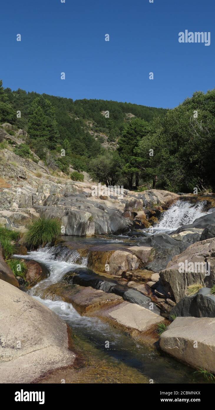 La Pedriza and its nature Stock Photo - Alamy