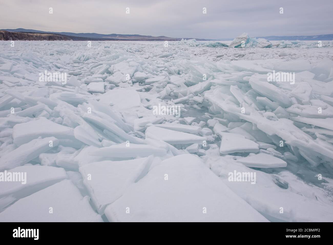 Baikal lake russia ice hi-res stock photography and images - Alamy