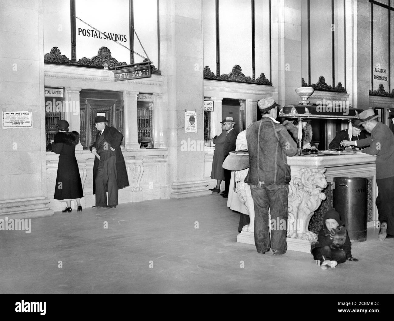 Vintage post office interior hi-res stock photography and images - Alamy