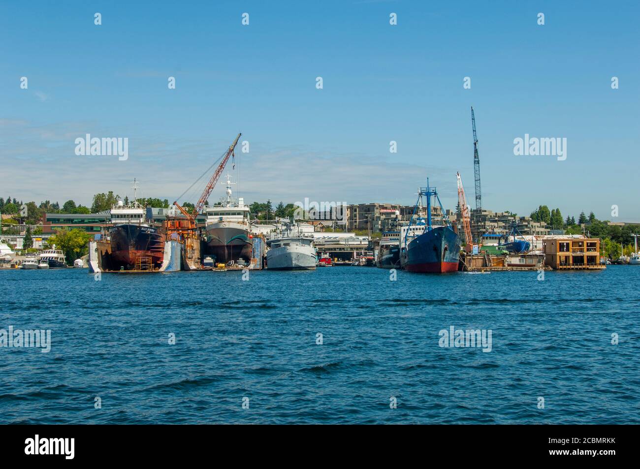Lake union dry dock hi-res stock photography and images - Alamy