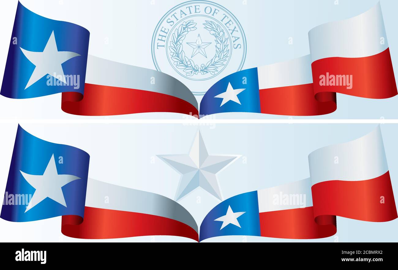 Texas flag. Template for the award, an official document with the flag ...