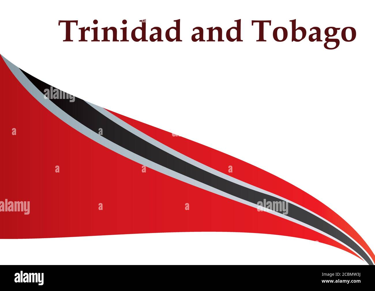 Flag of Trinidad and Tobago, Republic of Trinidad and Tobago. Template ...