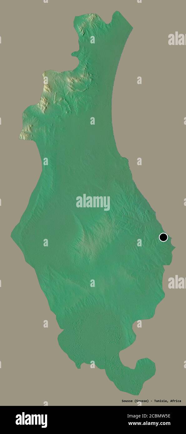 Sousse tunisia map hi-res stock photography and images - Alamy