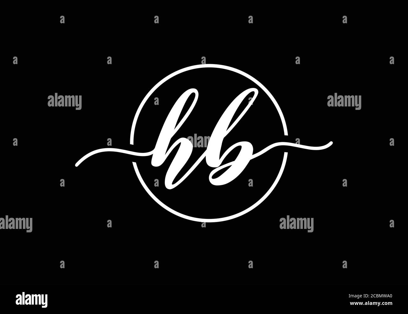 H B Initial Letter Logo design, Graphic Alphabet Symbol for Corporate ...