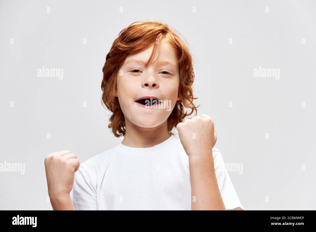 Ginger hair boy teenager hi-res stock photography and images - Alamy