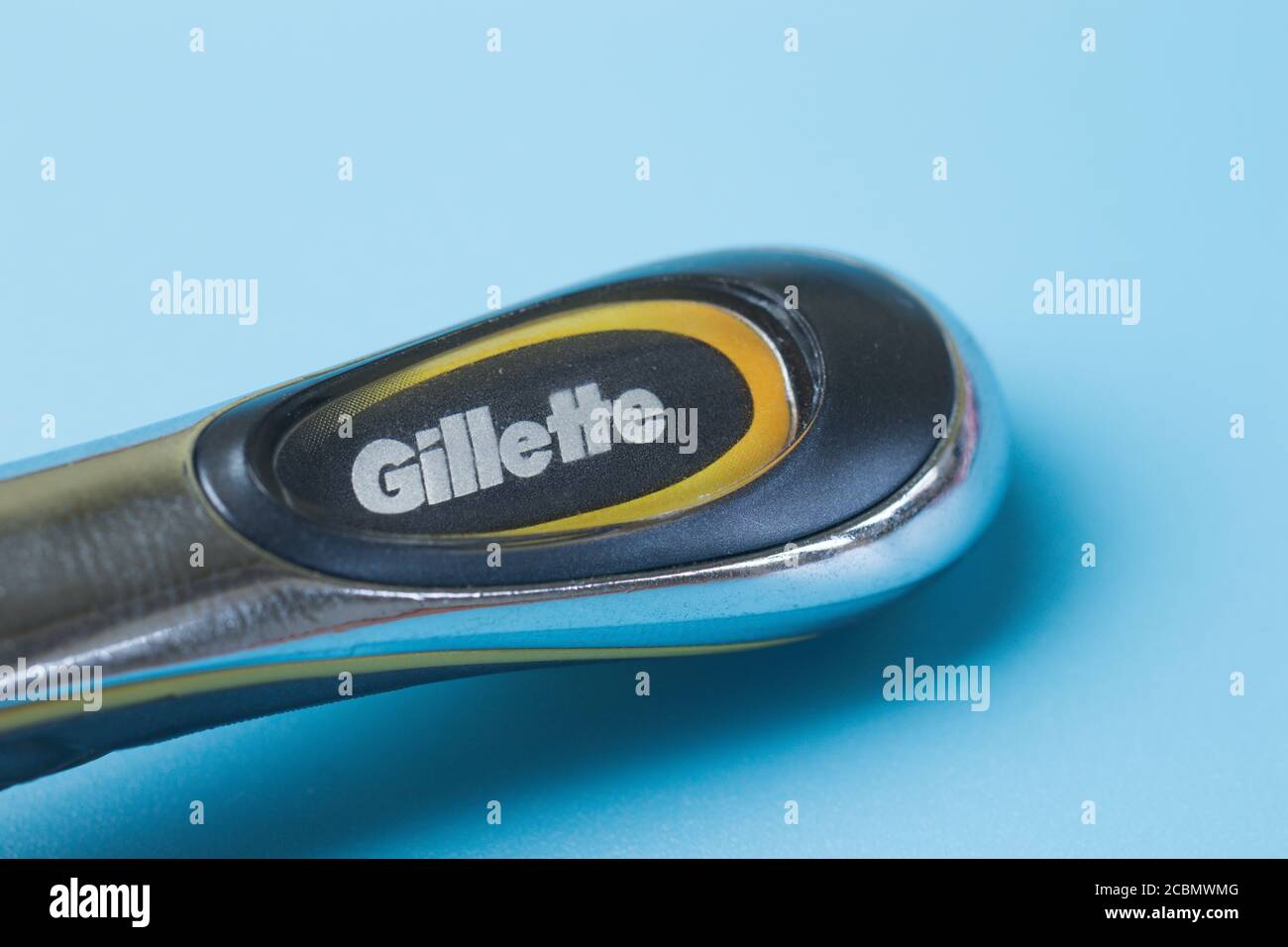 Gillette razor logo hi-res stock photography and images - Alamy