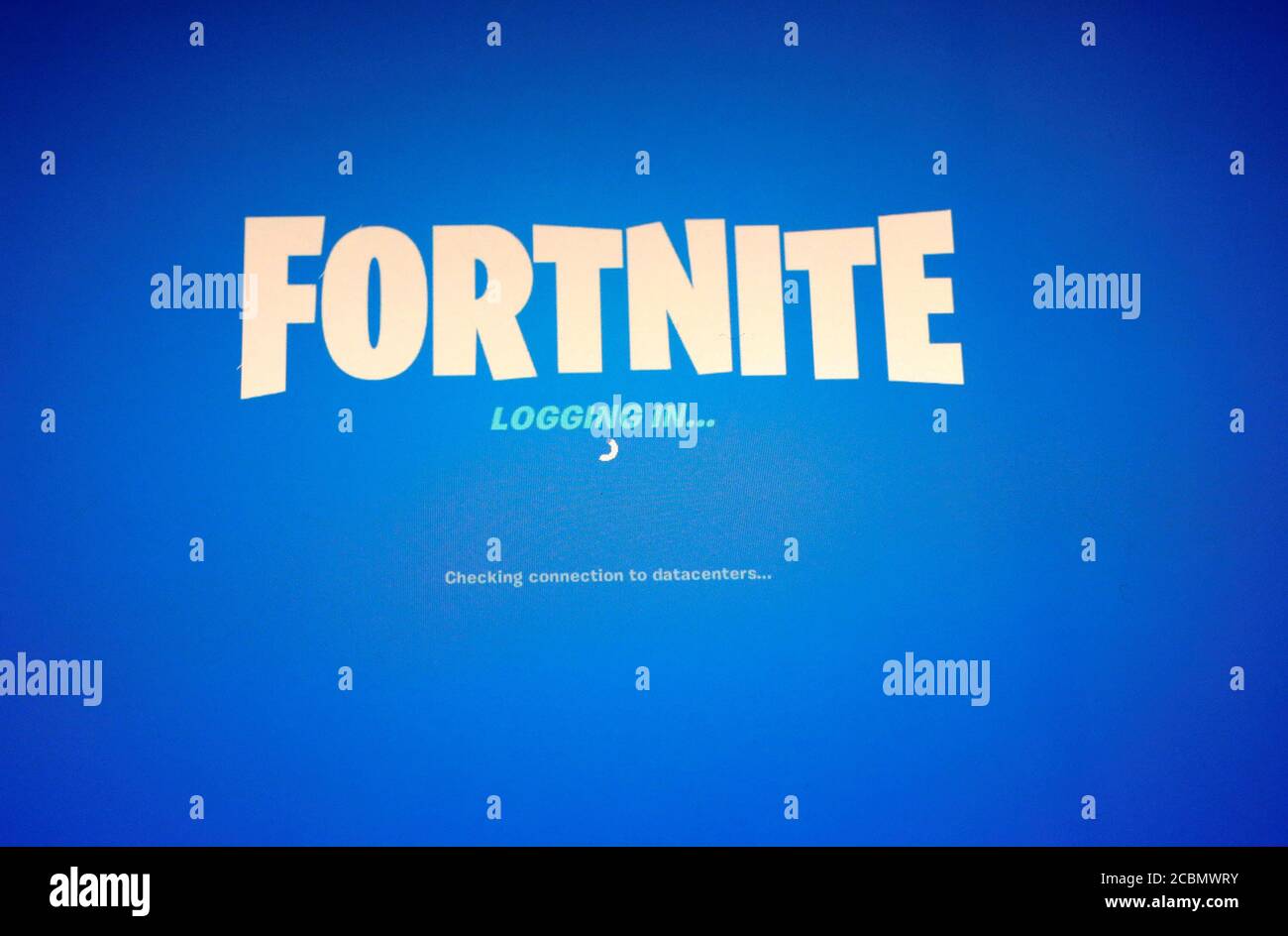 Fortnite screen hi-res stock photography and images - Alamy