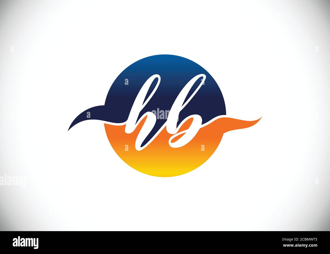 H B Initial Letter Logo design, Graphic Alphabet Symbol for Corporate ...
