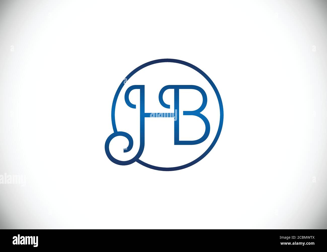 H B Initial Letter Logo design, Graphic Alphabet Symbol for Corporate ...