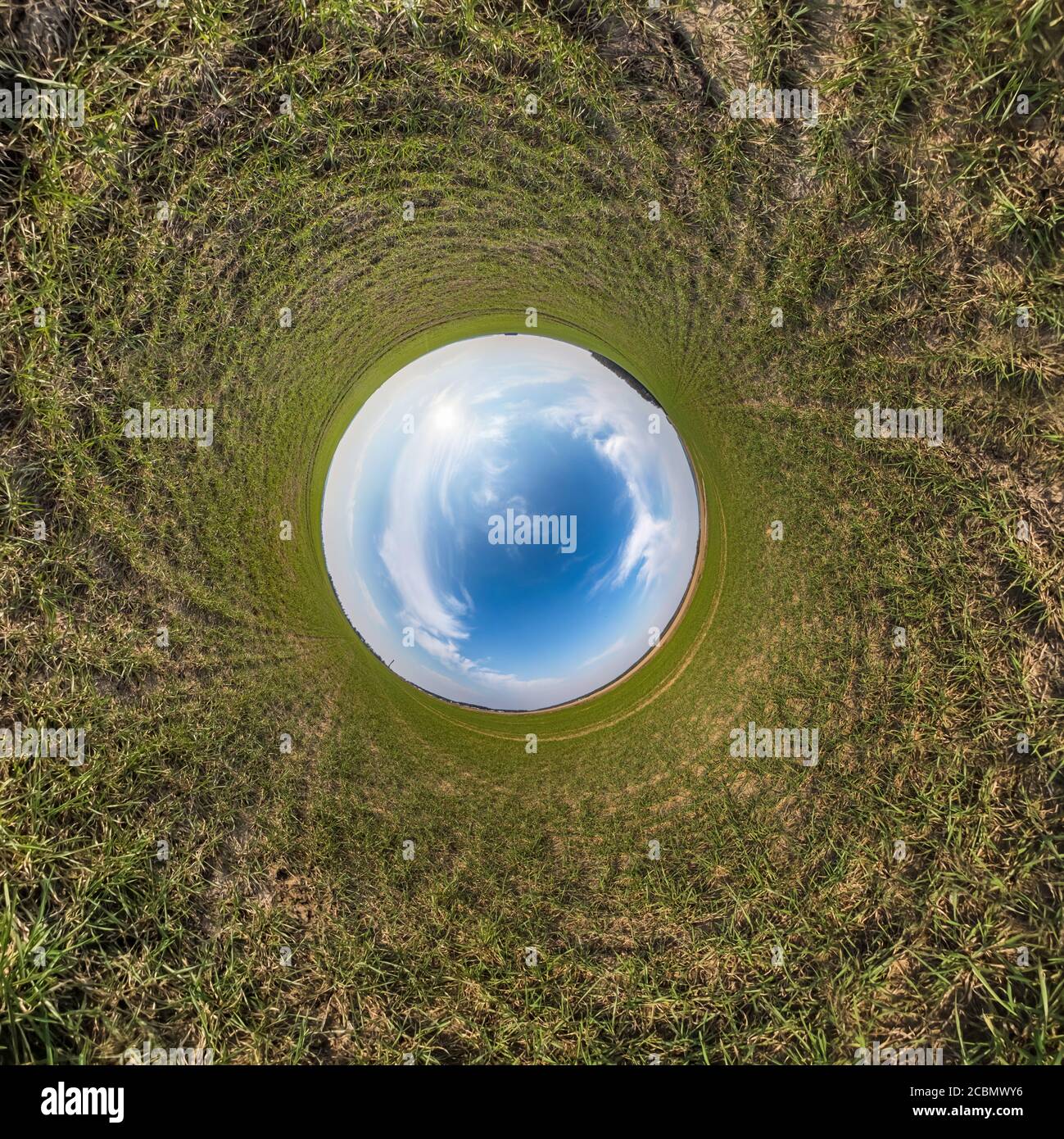 Inversion of little planet transformation of spherical panorama 360 ...