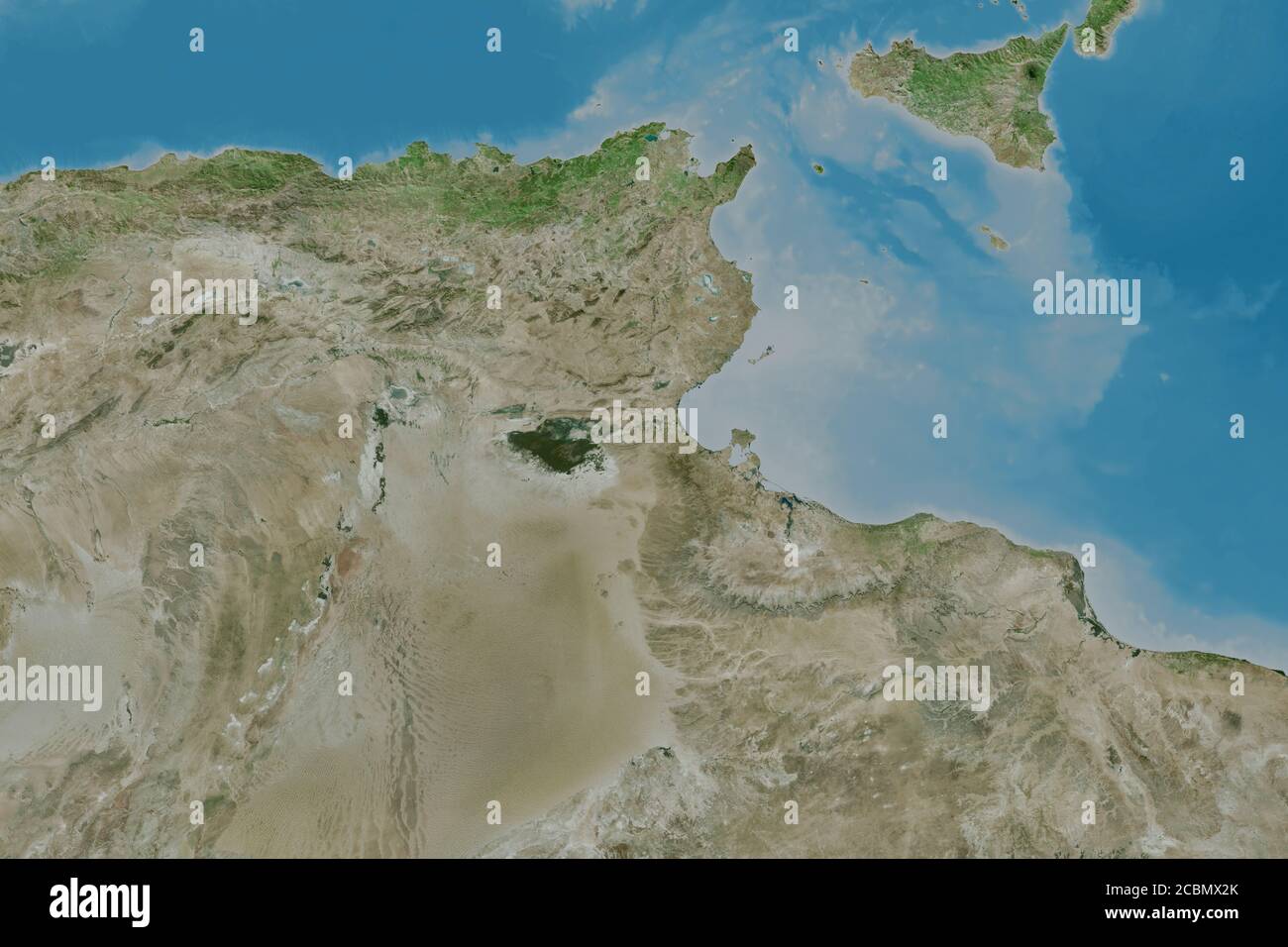 Satellite View Of Tunis Map High Resolution Stock Photography and ...