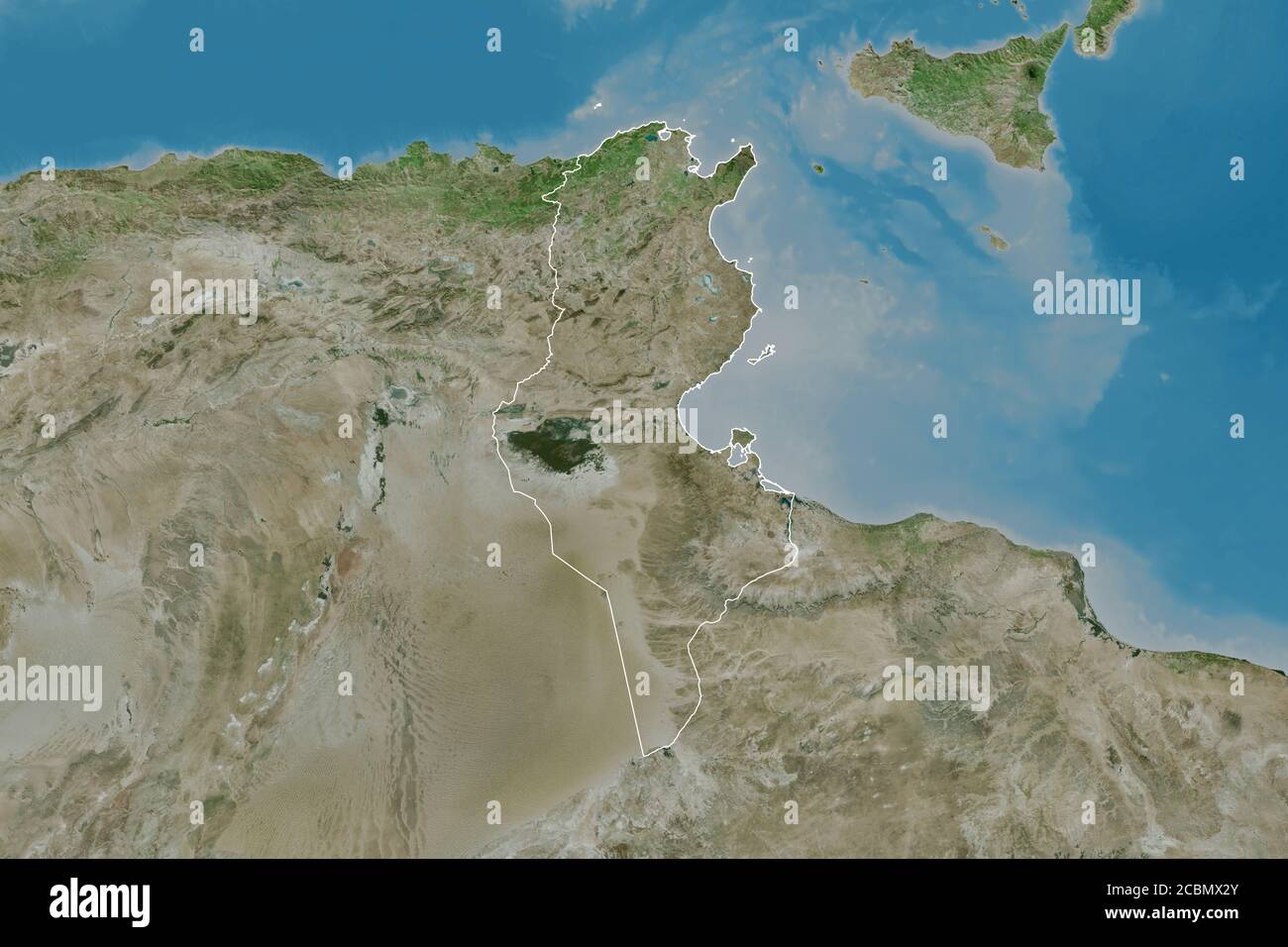 Satellite view of tunis map hi-res stock photography and images - Alamy