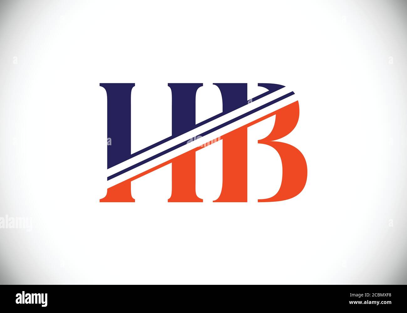 H B Initial Letter Logo design, Graphic Alphabet Symbol for Corporate ...
