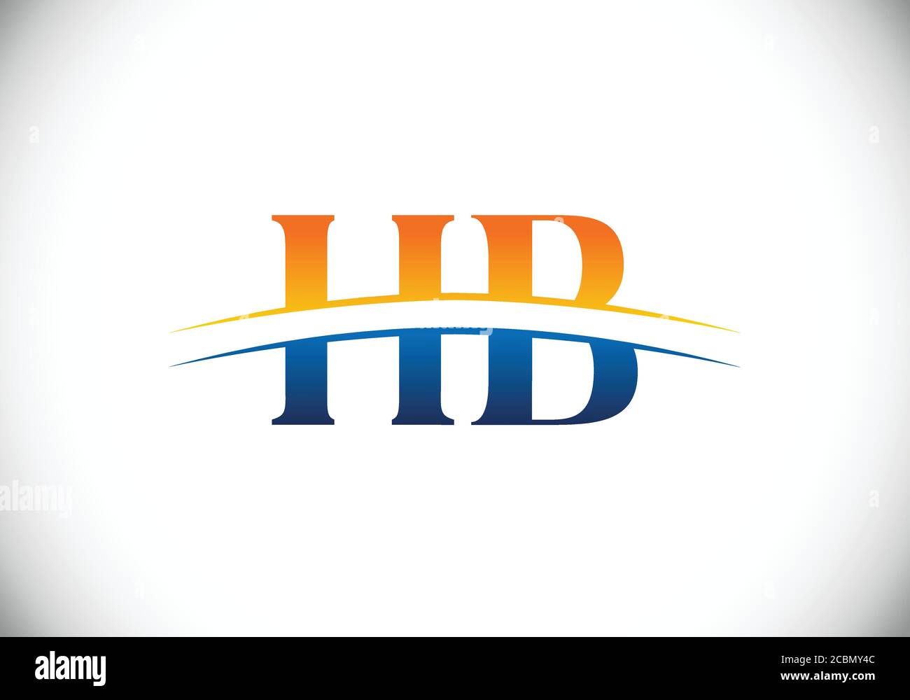 Letter h b logo Stock Vector Images - Alamy