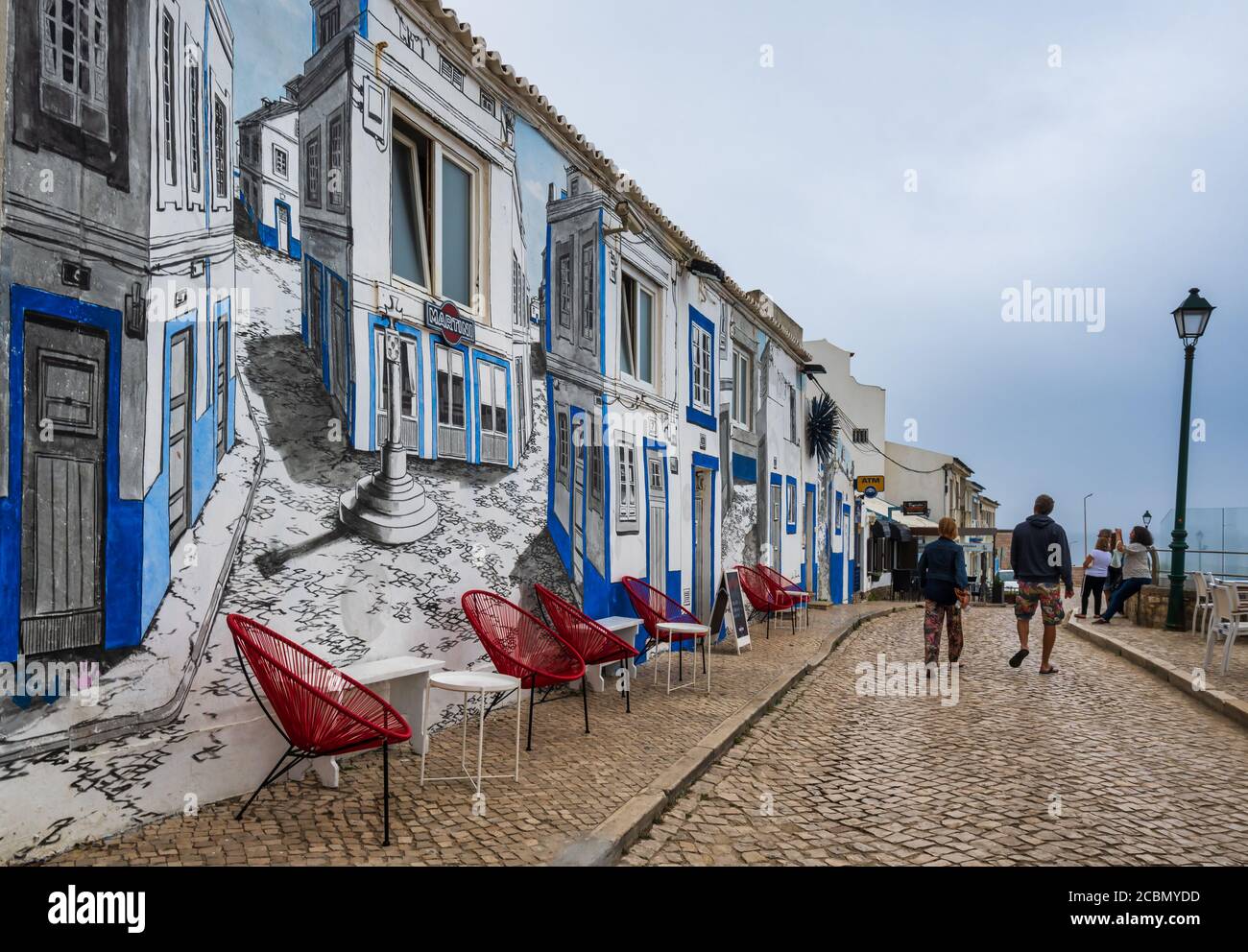 view of Ericeira village in Portugal Stock Photo - Alamy